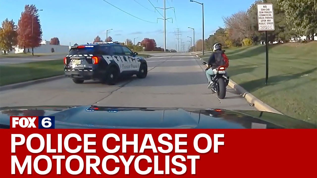 Wisconsin motorcycle chase tops 100 mph | FOX6 News Milwaukee - YouTube