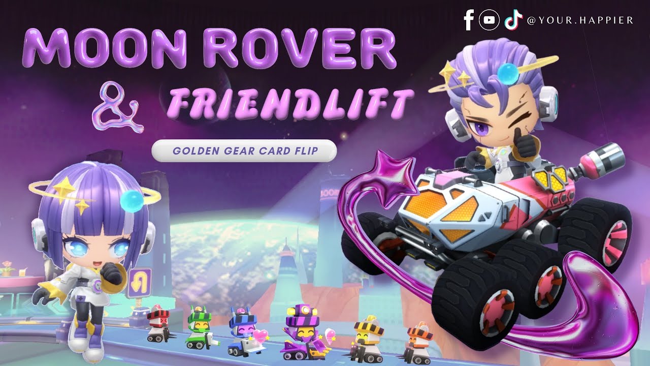 Moon rover 🌙 | Kart Rider Rush ♡ - YouTube
