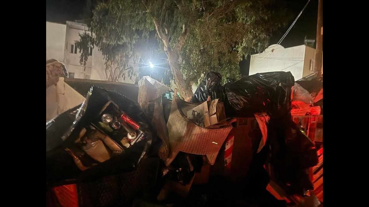 ΣΚΗΝΕΣ ΑΠΟ ΑΠΟΡΡΙΜΜΑΤΑ ΣΤΗΝ ΜΕΣΑΡΙΑ ΚΑΙ Η ΑΠΑΝΤΗΣΗ ΤΟΥ ΑΡΜΟΔΙΟΥ ...