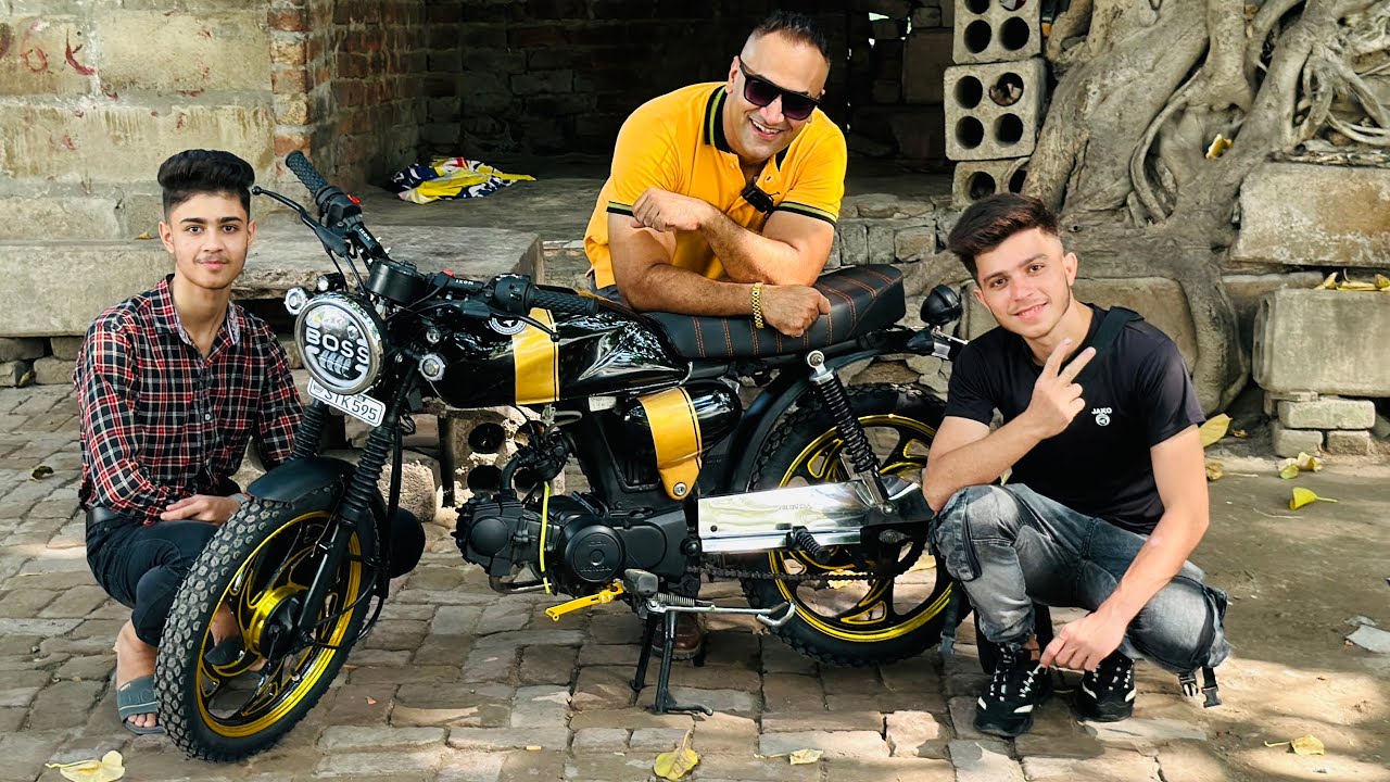 70cc Bike Full Modification - YouTube