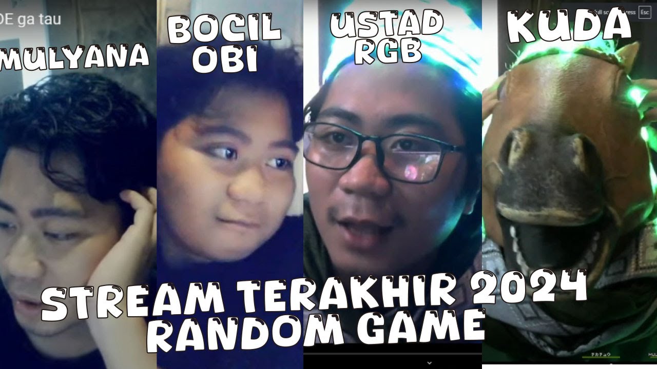 LIVE GAMING INDONESIA - LIVE TERAKHIR DI 2024 MAEN GAME RANDOM, QNA, NGOBROL, FM SAMPAI TAHUN ...