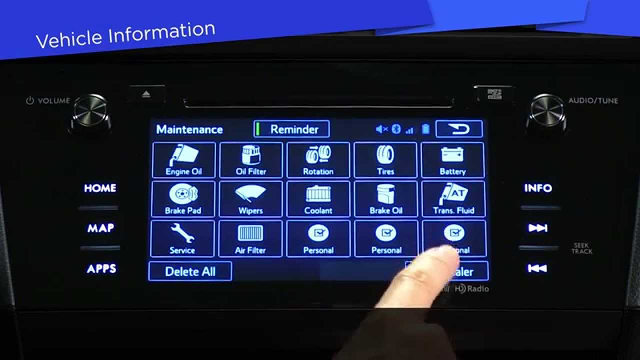 How-To Guide: Vehicle Information, 7-inch Infotainment System with ...