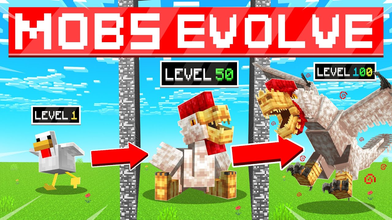 MOBS EVOLVE! — Minecraft Marketplace Trailer - YouTube