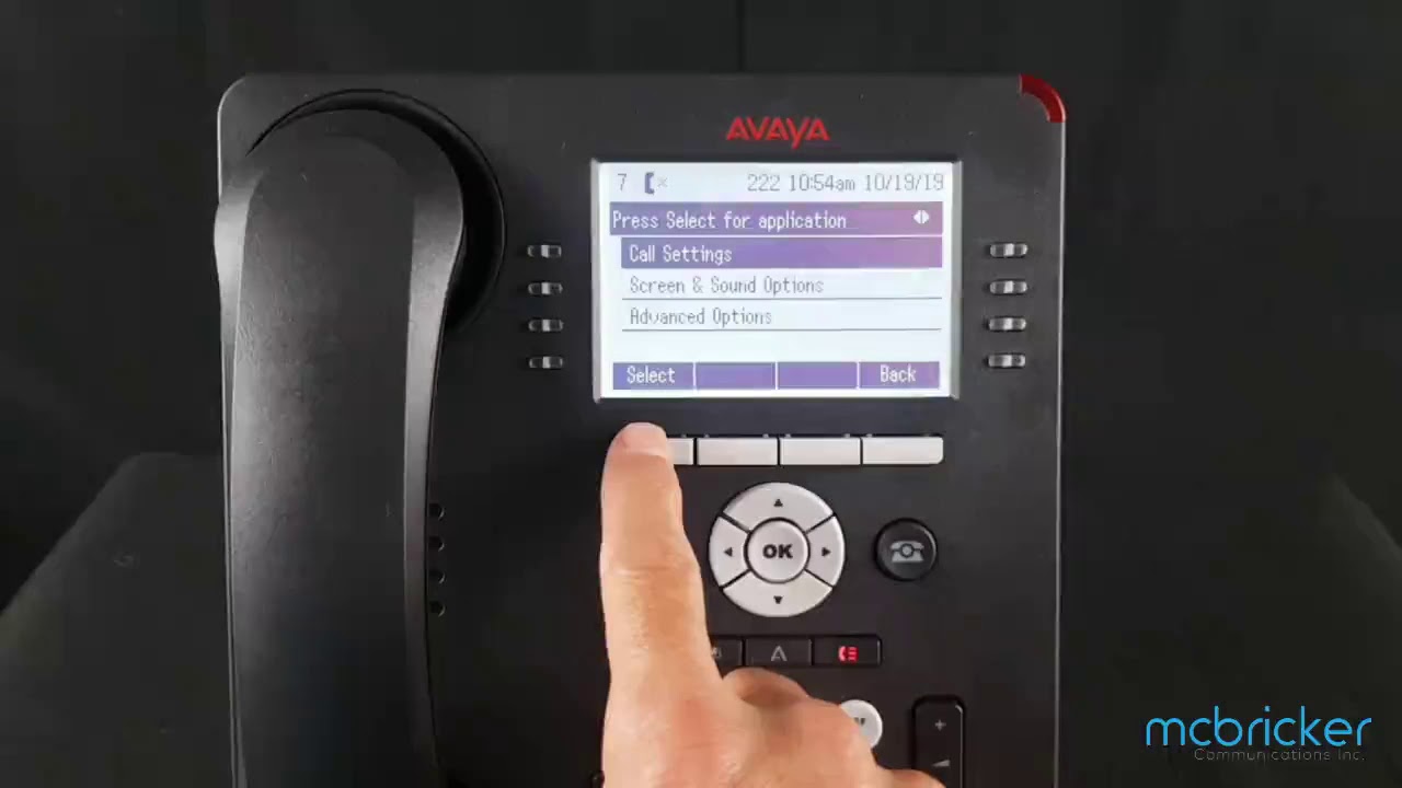 Visual Call Alert 9508 9608 Avaya IPOffice McBricker - YouTube