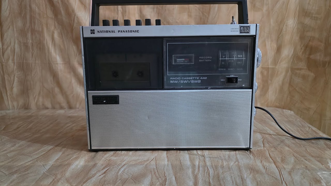 National Panasonic tap Radio model RQ442DS made in Japan # 9828622958 ...