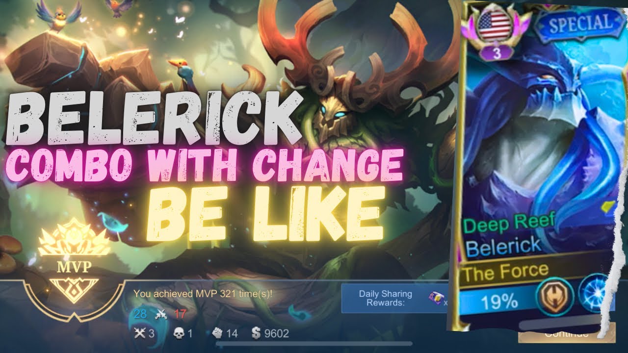 BELERICK COMBO WITH CHANGE #belerick #belerickgameplay # ...