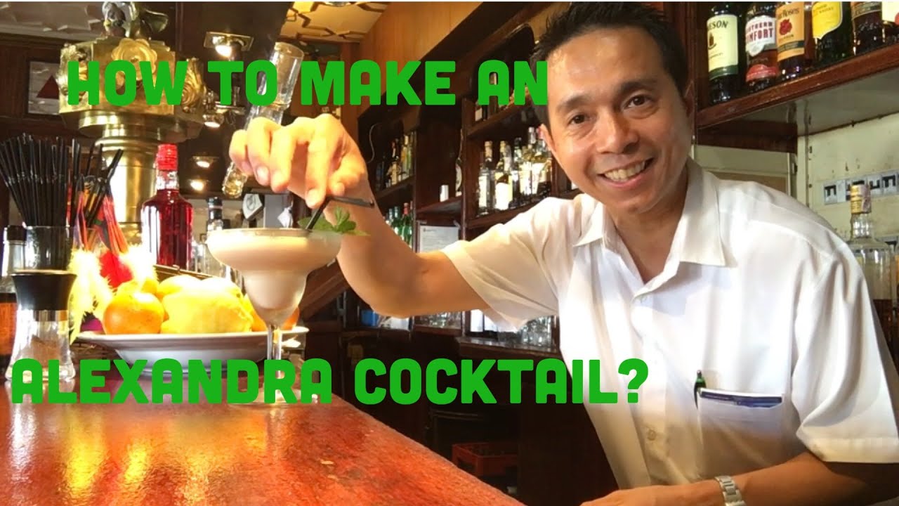 HOW TO MAKE AN ALEXANDRA COCKTAIL? | PAANO GINAWA SI ALEXANDRA ...