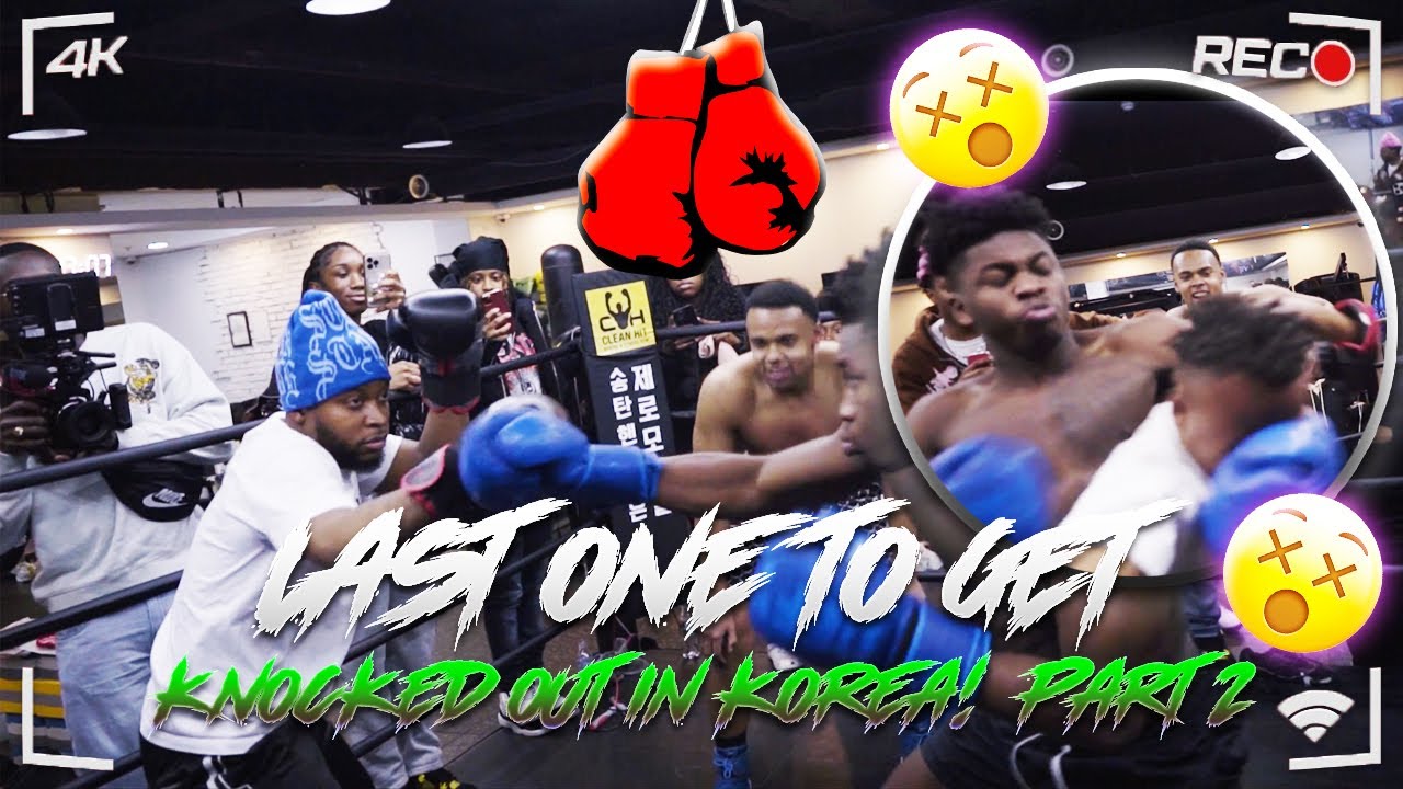 LAST ONE TO GET KNOCKED OUT IN KOREA PART 2 - YouTube