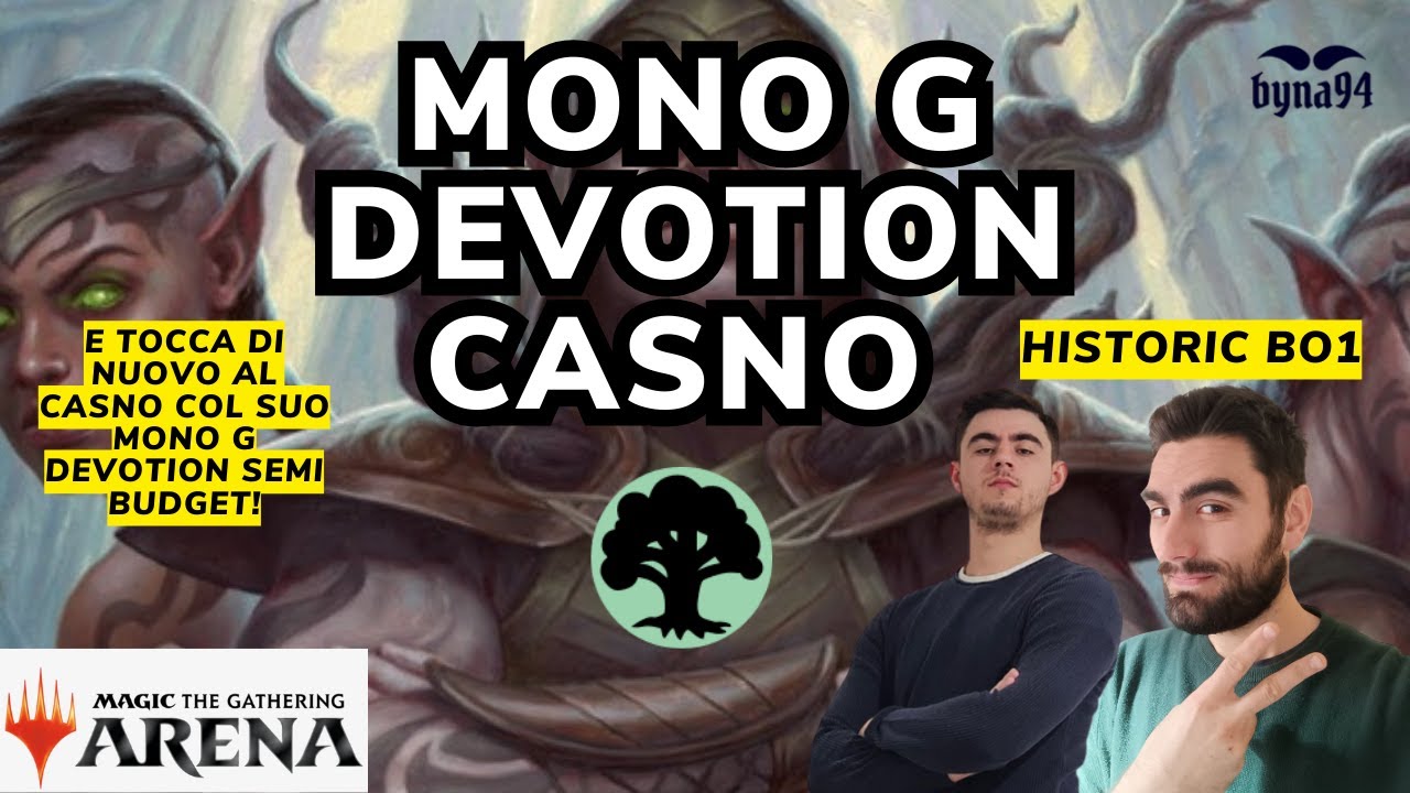 MONO G DEVOTION SEMI BUDGET Casno Historic Bo1 #mtgarena #mtgita #mtg - YouTube