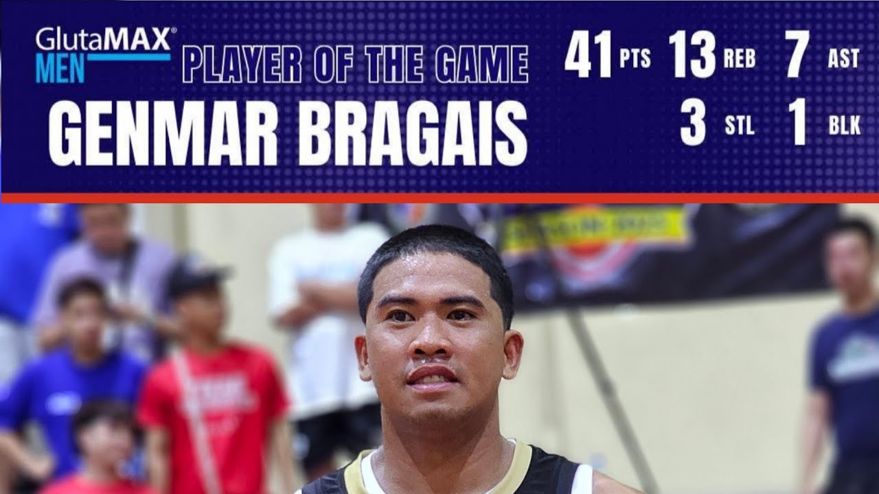 Genmar Bragais Highlights NBL Finals Game 2 - YouTube