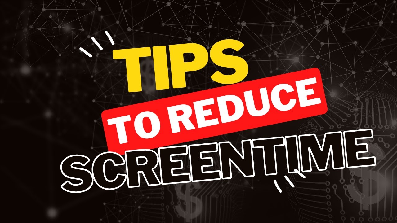 3 Tips for Reducing Screen Time #screentime #screentimeout - YouTube