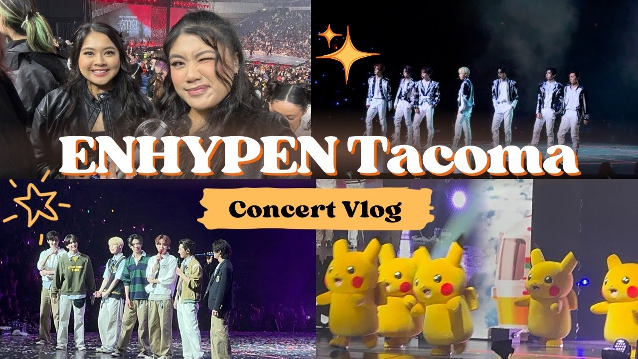 ENHYPEN Fate Plus Tacoma Concert Vlog - YouTube