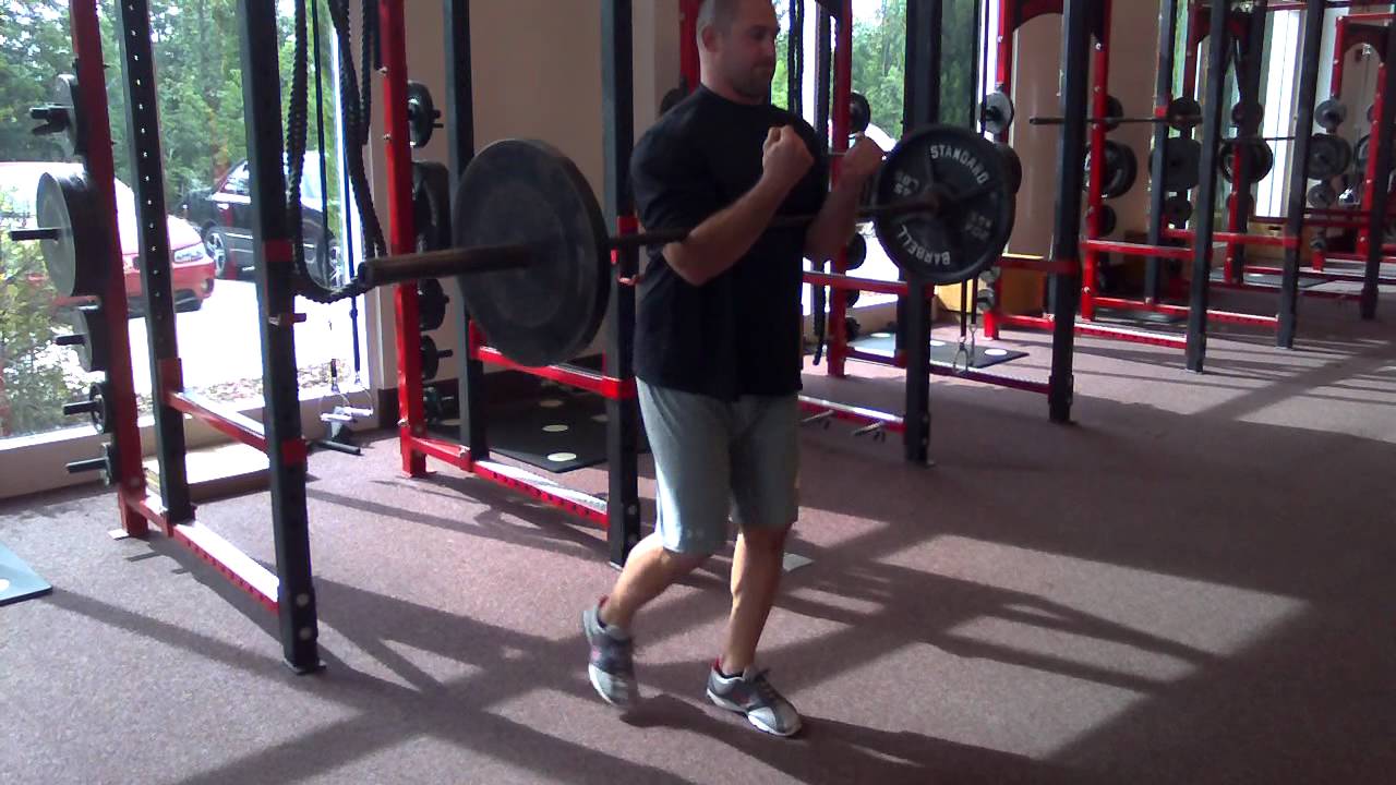 Zercher Reverse Lunge - YouTube