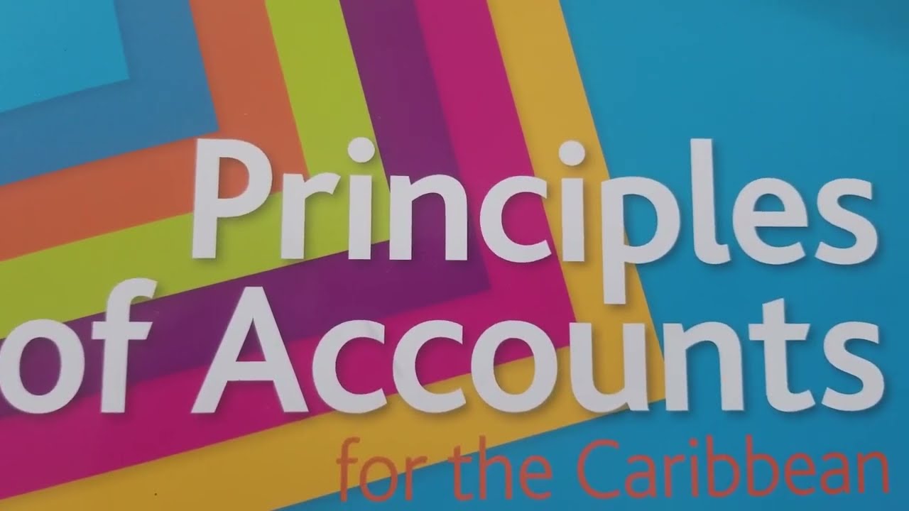 Principles of Accounts 2015 CSEC Pp1 - YouTube