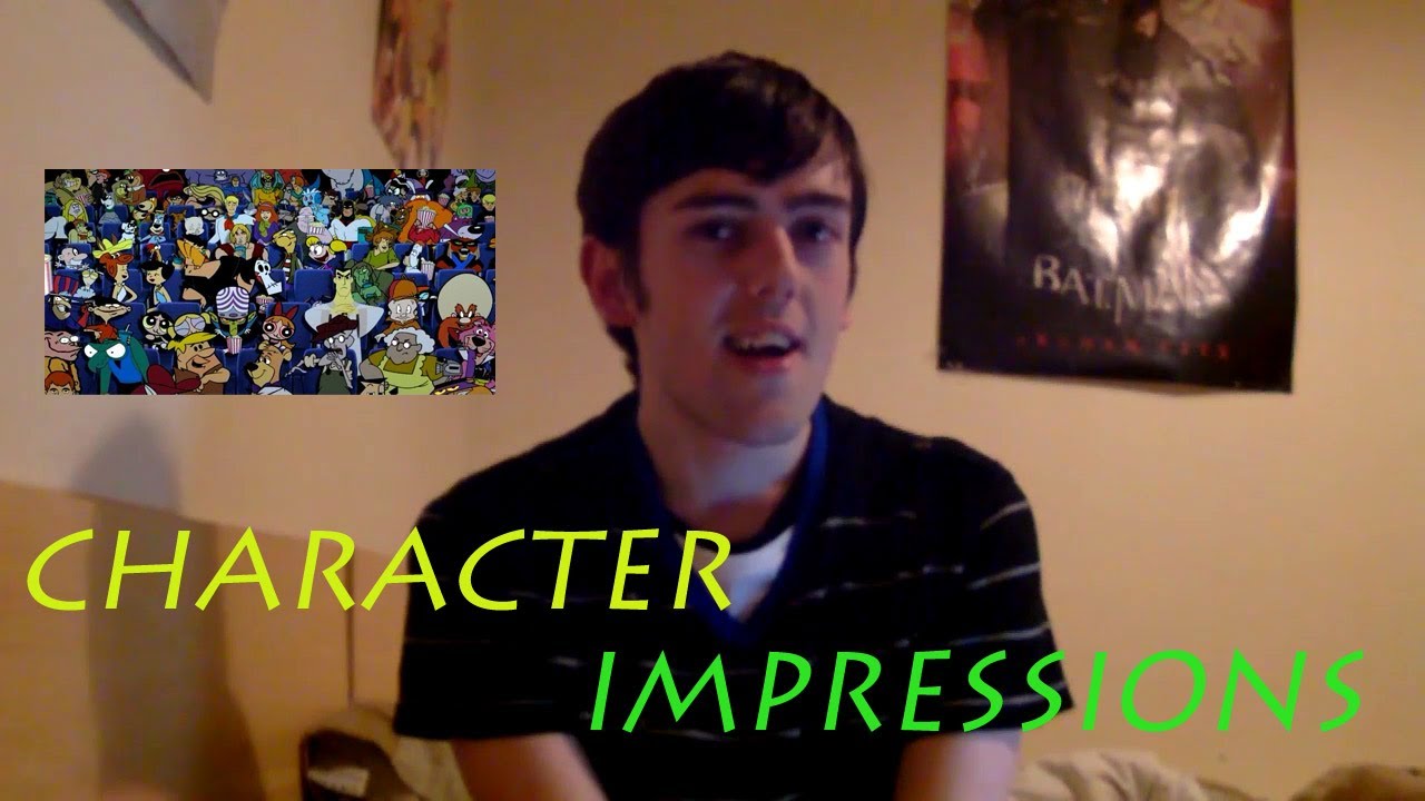 Cartoon + Game Character Impressions - YouTube