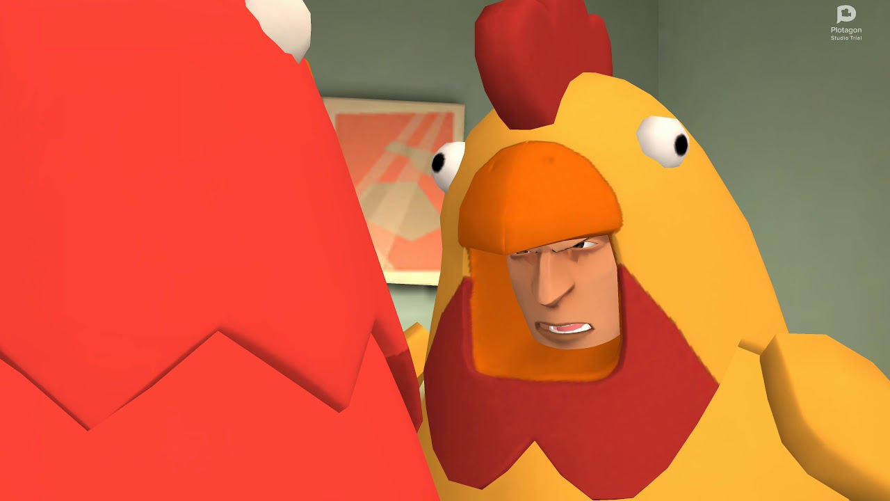 Evil Chicken Slaps Santa and Gets Grounded - YouTube