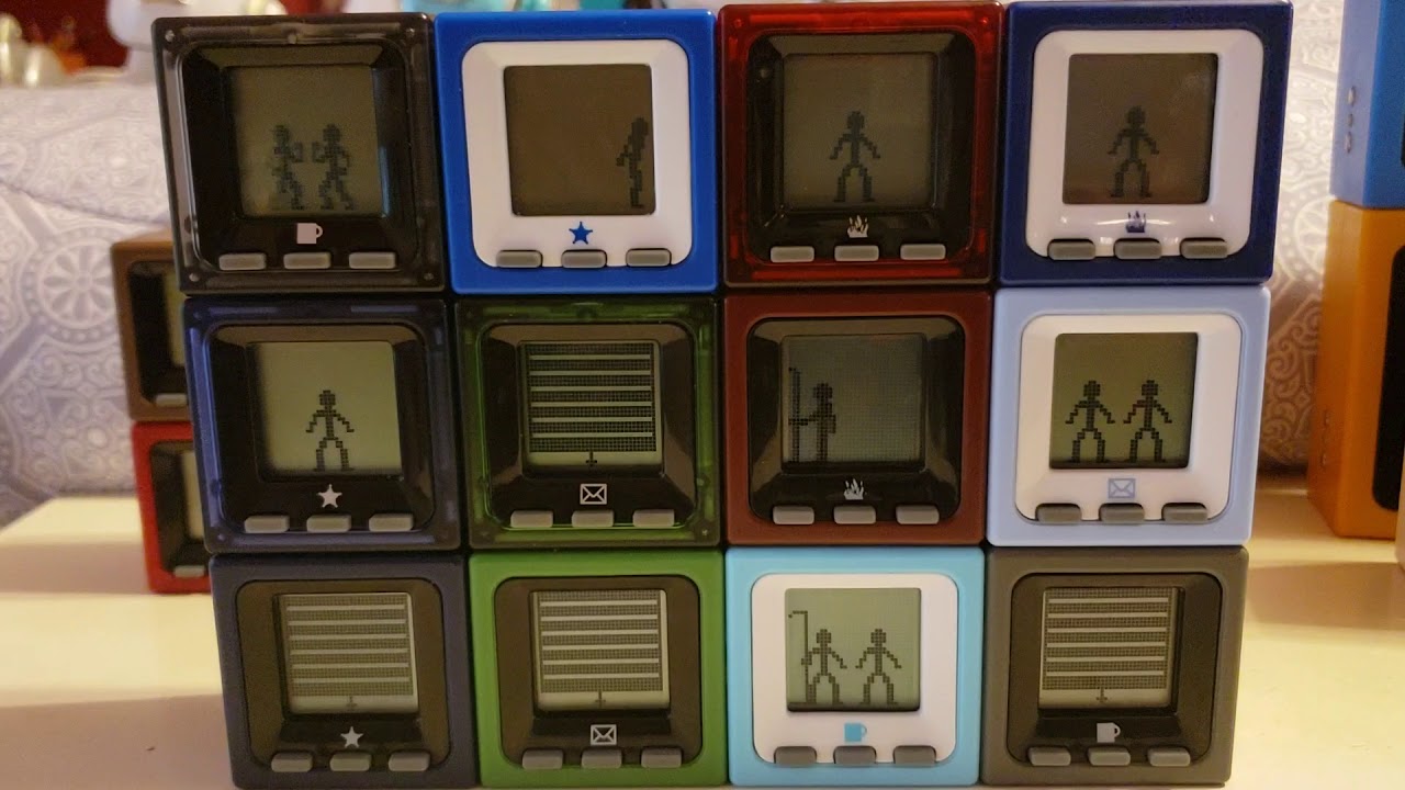 What it looks like when 3 sets of Cube World's Series 3 are connected ...