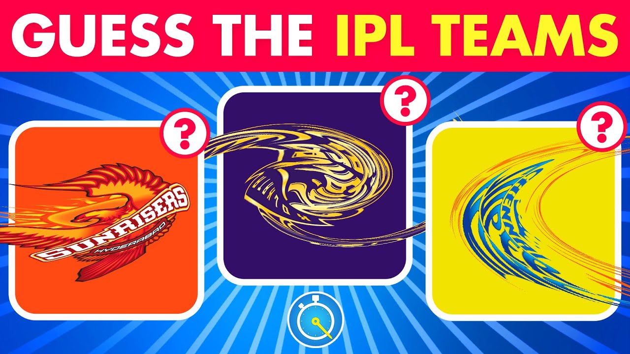 Guess The IPL TEAMS By DISTORTED LOGO | IPL Quiz | IPL 2024 - YouTube