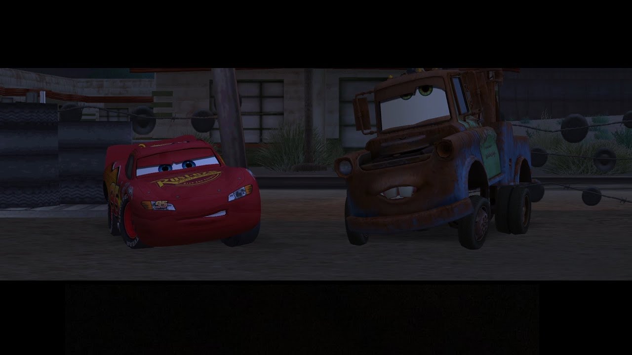 Cars Wii - Mater's Backwards Lesson (Dolphin) - YouTube