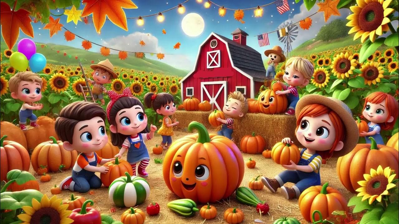 🎃 The Pumpkin Patch Party – A Fun Autumn Adventure |Nursery Rhymes ...