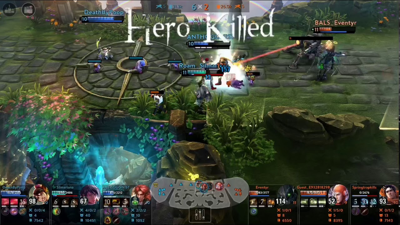 Magnus captain in ARAL (mvp) - Vainglory 4.5 - YouTube