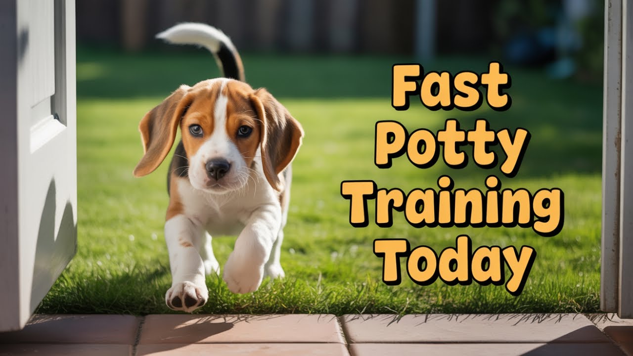 Fastest Way to Potty Train Any Puppy - YouTube