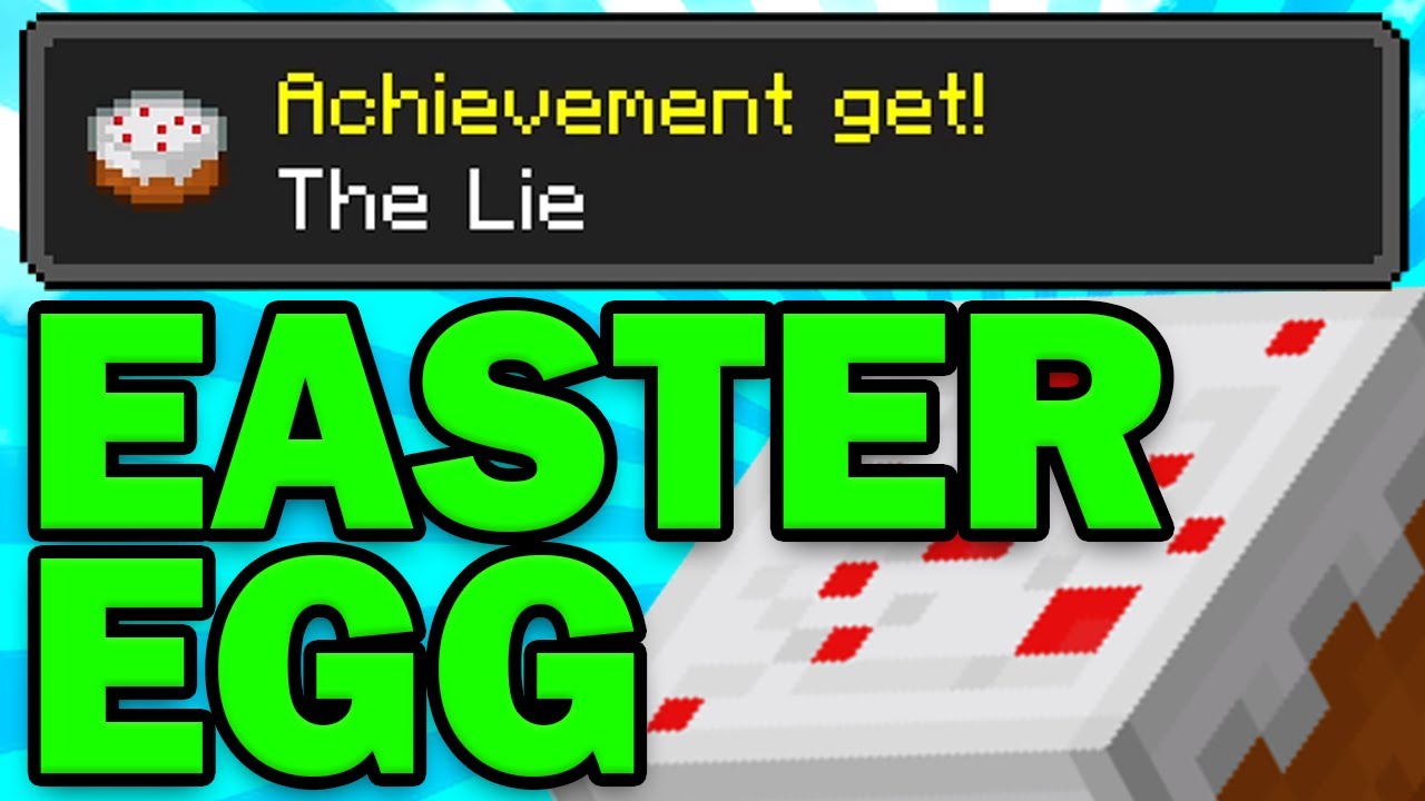 Easter Eggs in Minecraft Achievements - YouTube