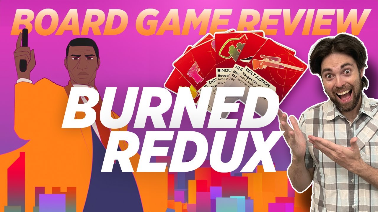Burned - Board Game Review - YouTube