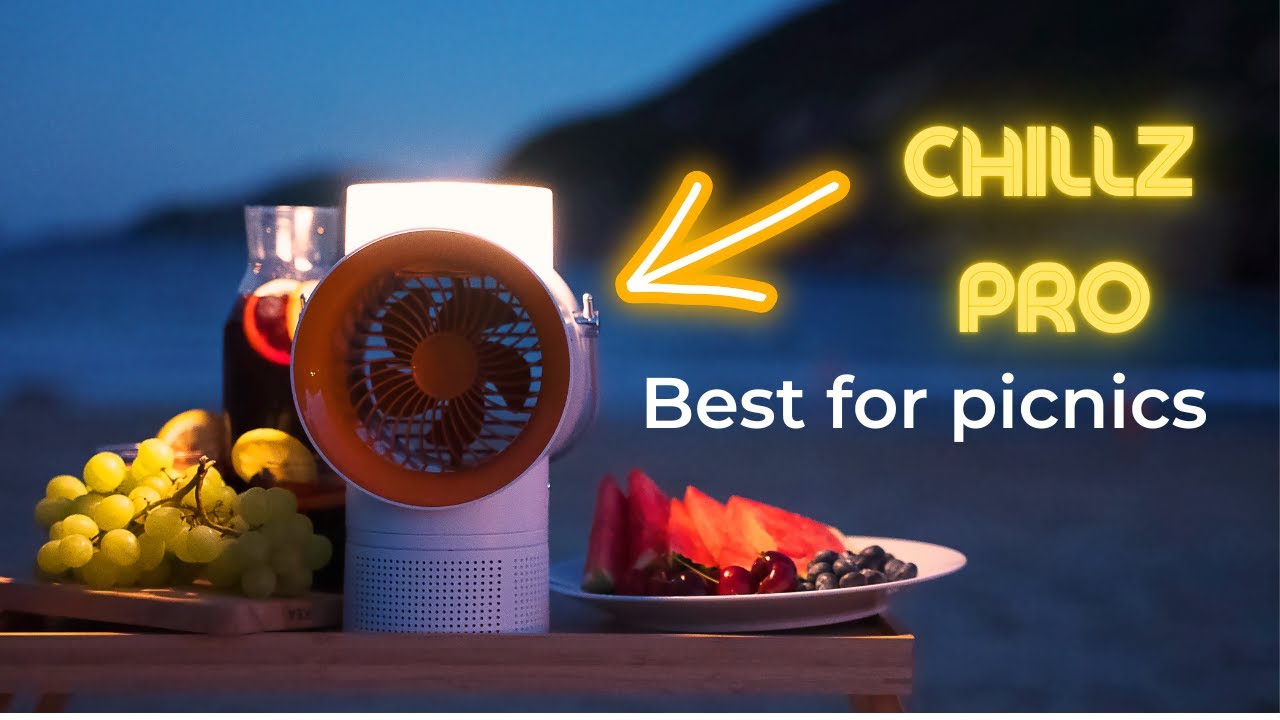 5 Reasons That Make Chillz Pro The Best Fan For Any Picnic - YouTube