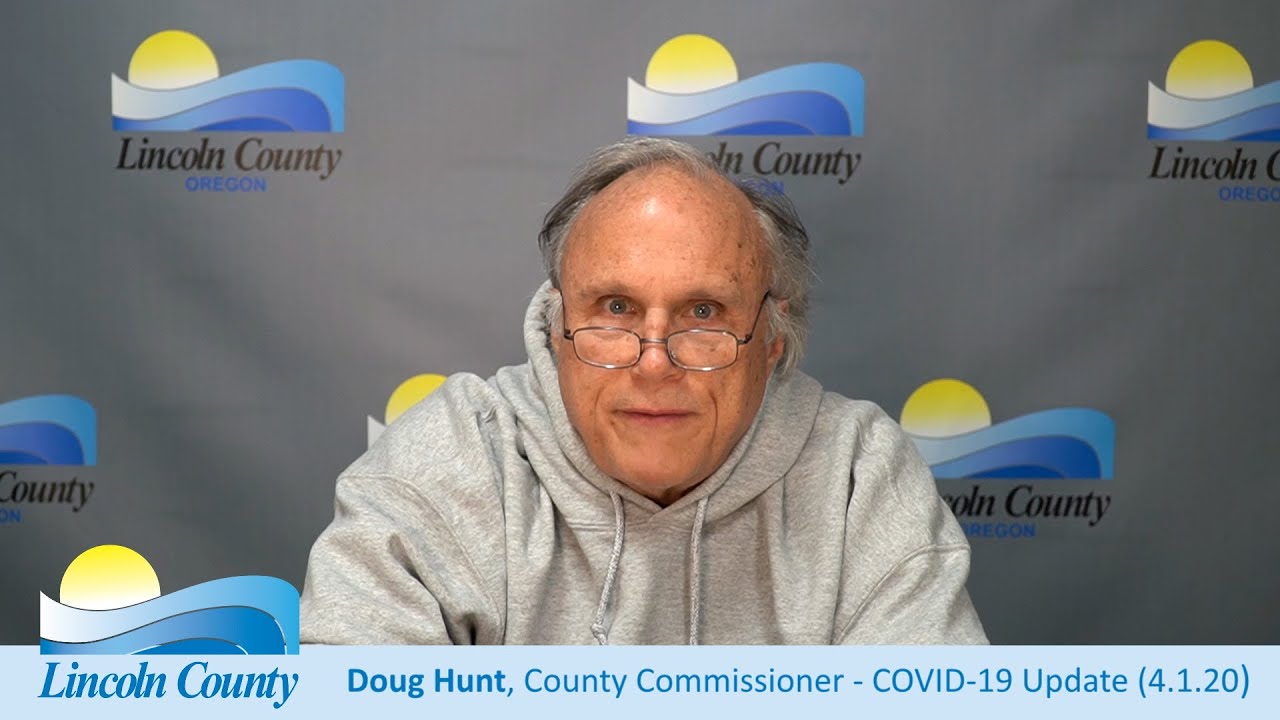 Commissioner Doug Hunt - COVID-19 - Update (4.1.20) - YouTube