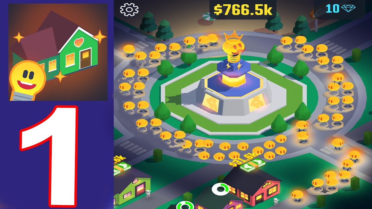 Idle Light City Gameplay Walkthrough (IOS/Android) - YouTube