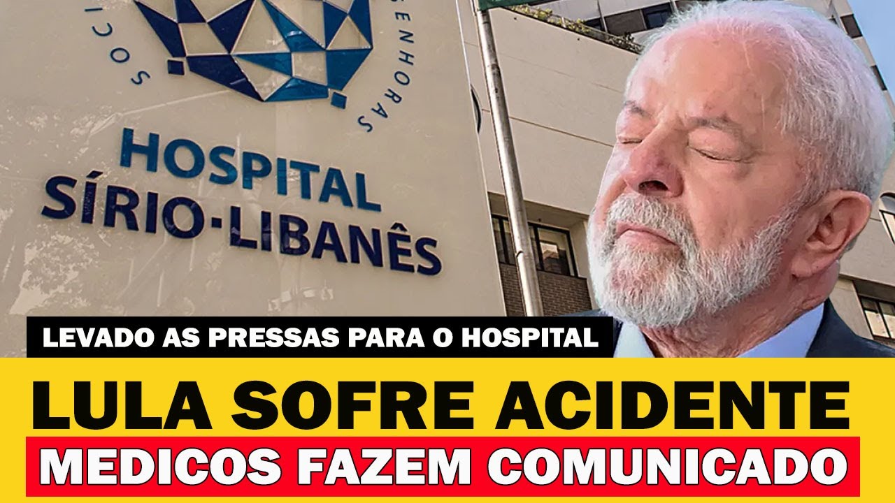 PRESIDENTE LULA SOFRE AClDENTE E LEVADO AS PRESSAS , MÉDICOS ACABAM DE ...