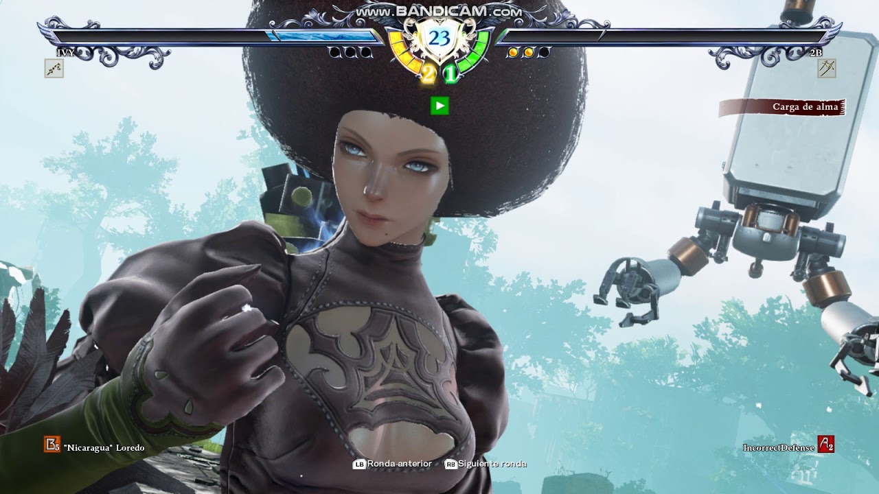 soul calibur 6 ivy b5 vs 2B A3 - YouTube