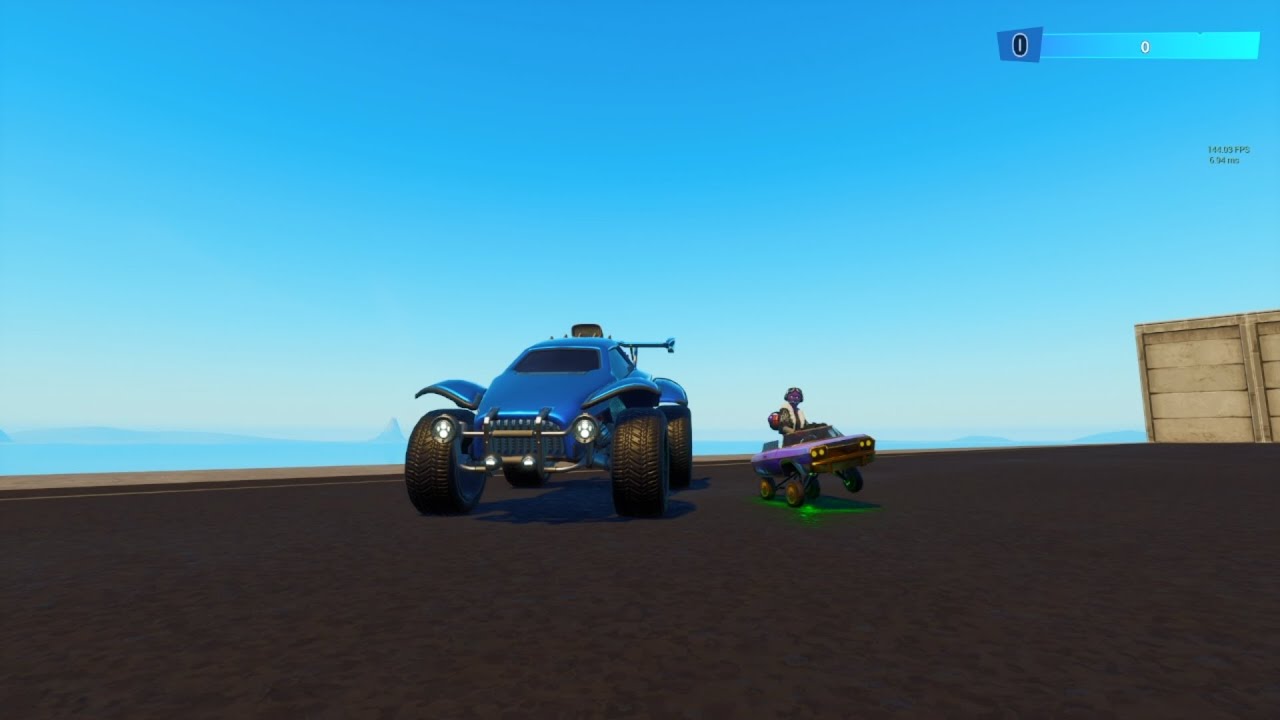 YOU CAN DRIVE THE OCTANE CAR IN FORTNITE (Fortnite x Rocket League ...