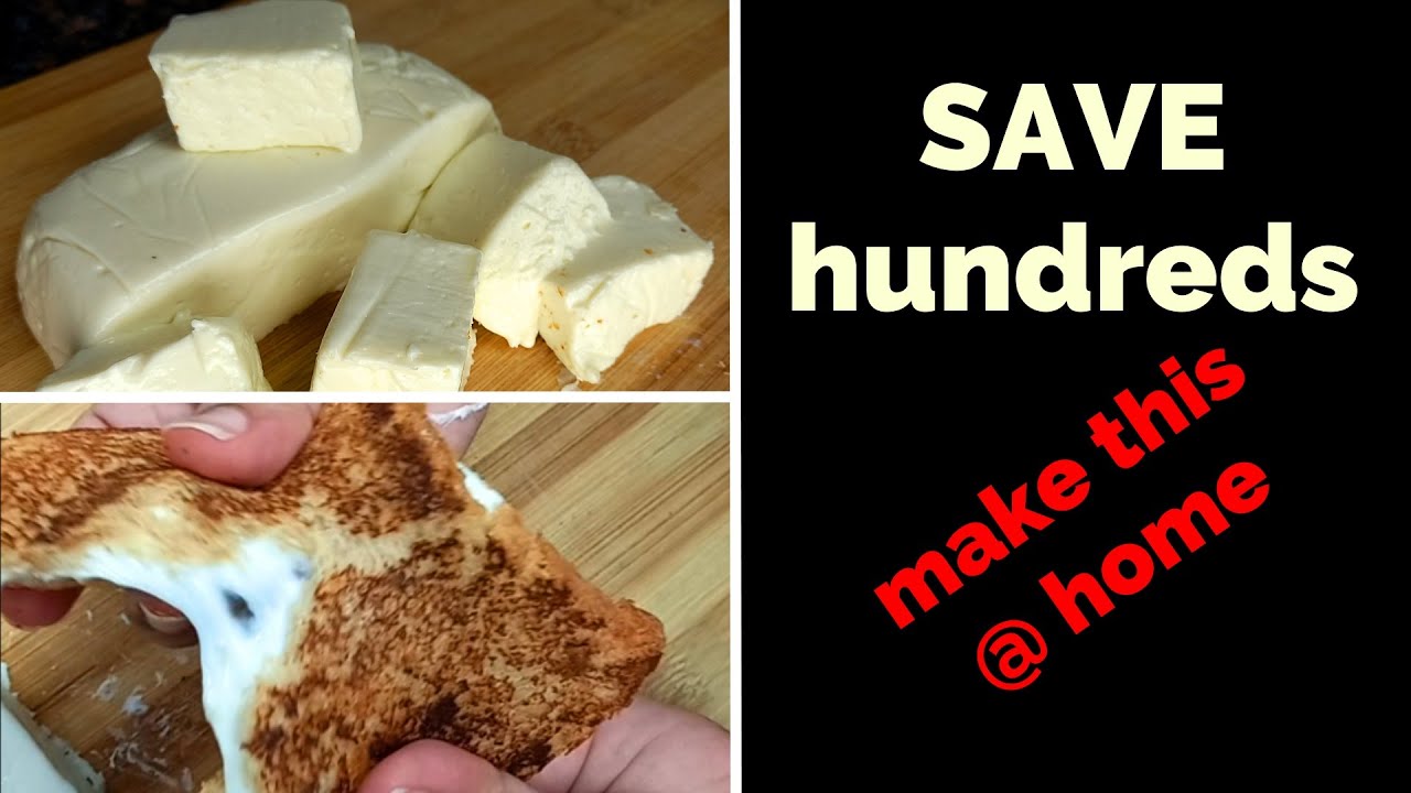 You will never buy processed cheese again | Easy Home Made Processed ...