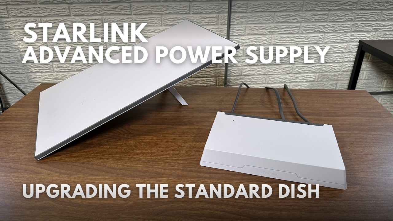 Starlink Advanced Power Supply Upgrade for the Standard Kit - YouTube