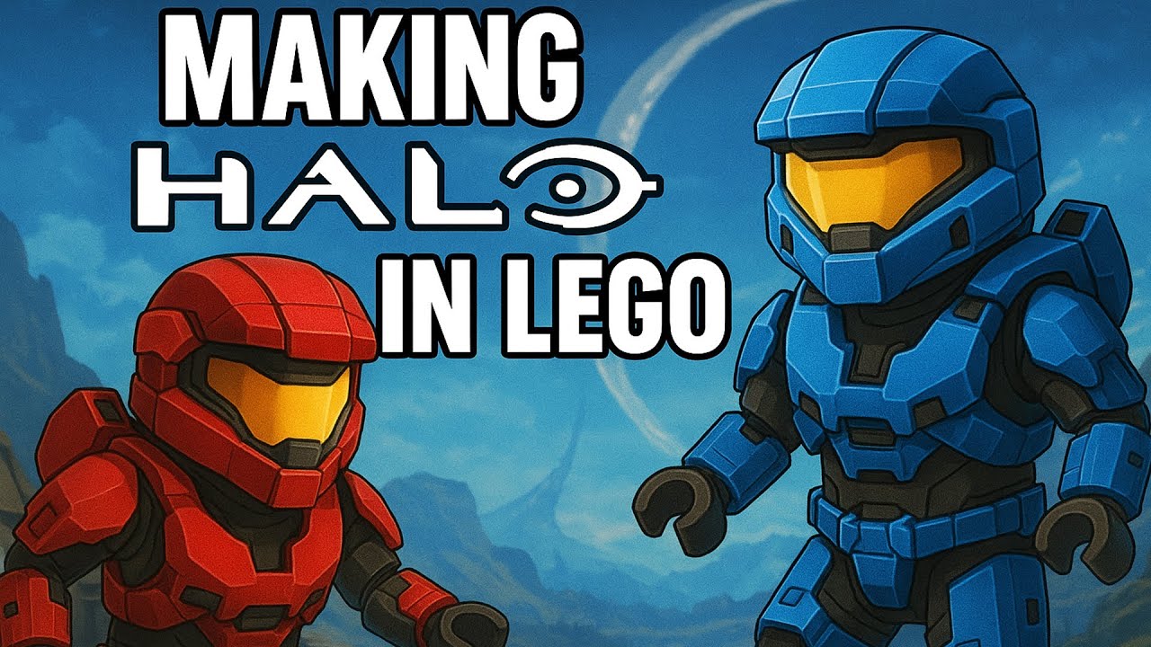 Building the Halo Reach Noble Team in LEGO - EP2 Wrist and Shoulder Armor Prototypes! - YouTube