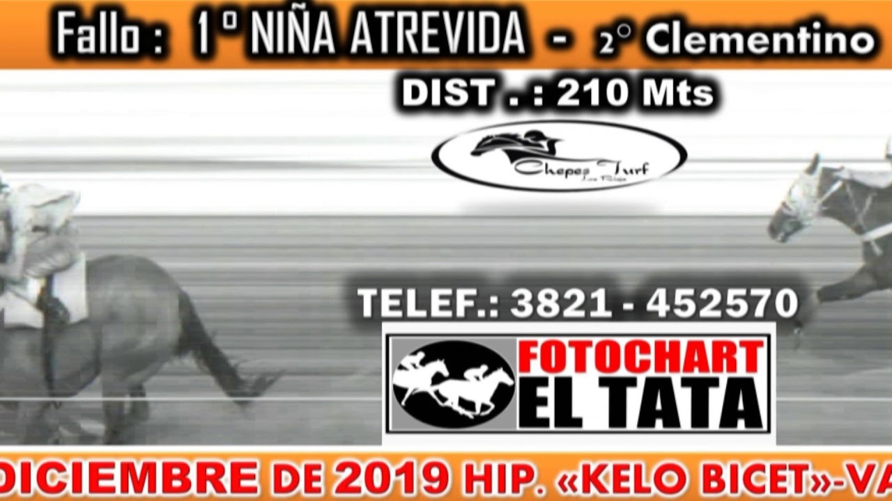 NIÑA ATREVIDA 8 12 2019 VALLE FERTIL VIDEO DE CHEPES TURF - YouTube