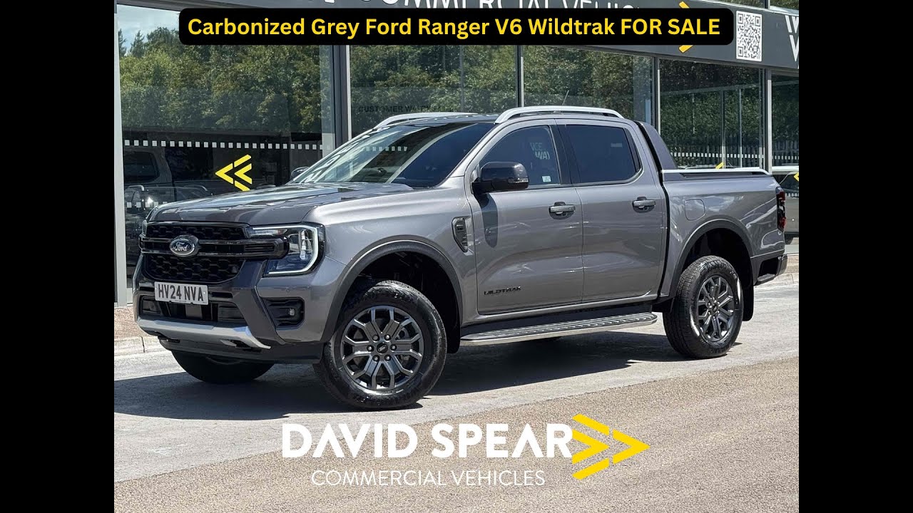 Carbonized Grey Ford Ranger V6 Wildtrak FOR SALE - YouTube