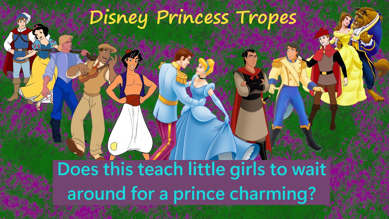 Disney Princess Tropes: Princes and Damsels - YouTube