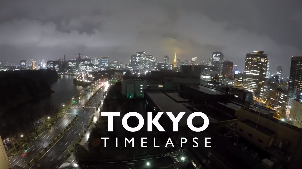 Tokyo by night. Timelapse. 4K. - YouTube