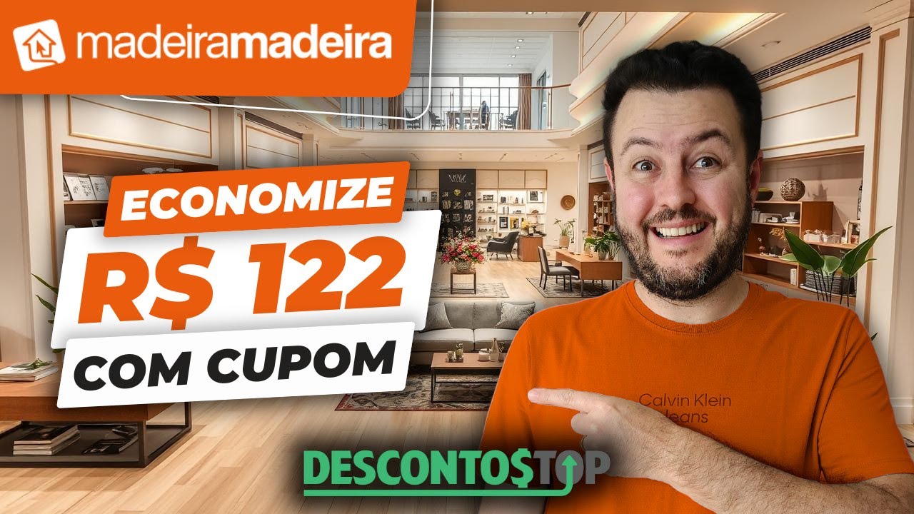 CUPOM DE DESCONTO MADEIRA MADEIRA MAIO 2025 | ECONOMIZEI R$ 122 EM JOGO ...