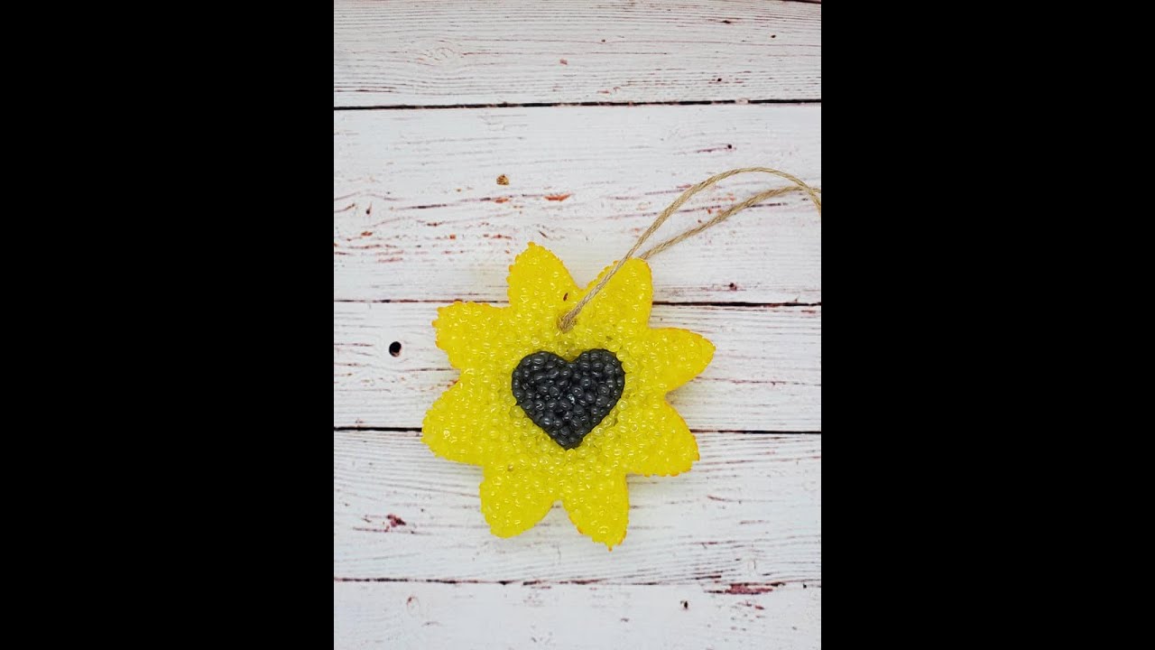 Sunflower Freshie Tutorial - YouTube