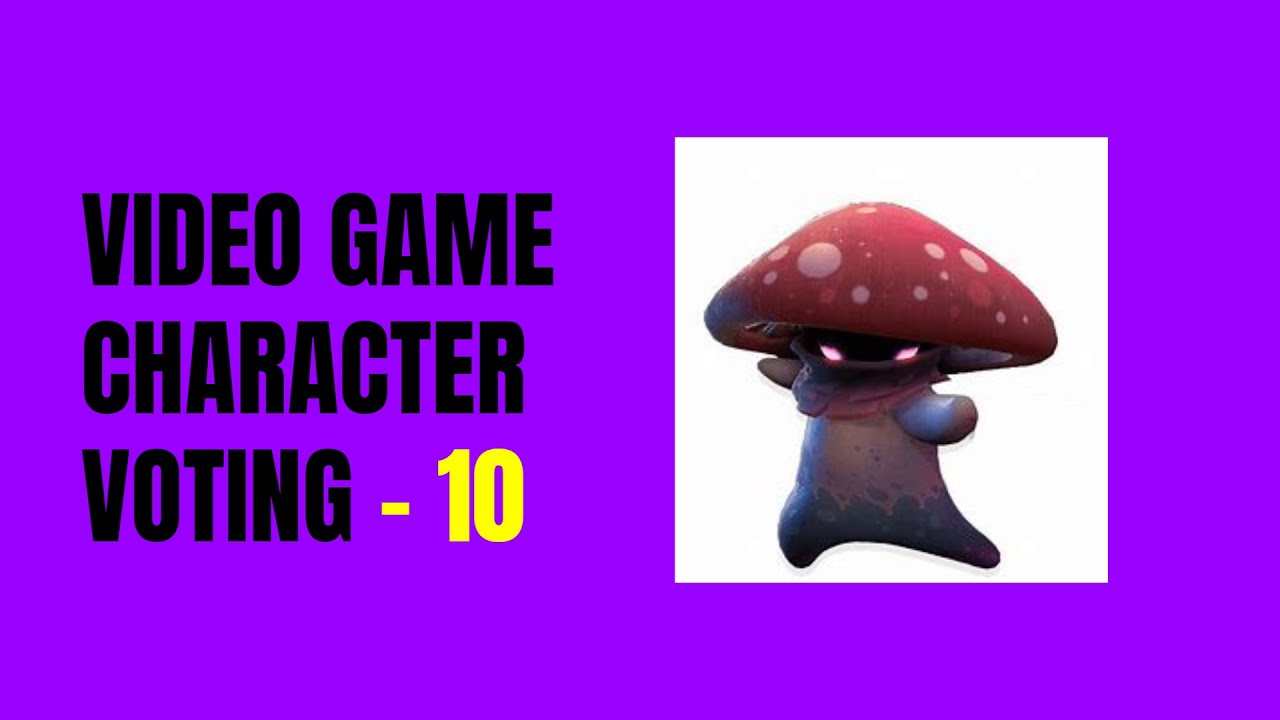 Random Video Game Character Voting - 10 - YouTube