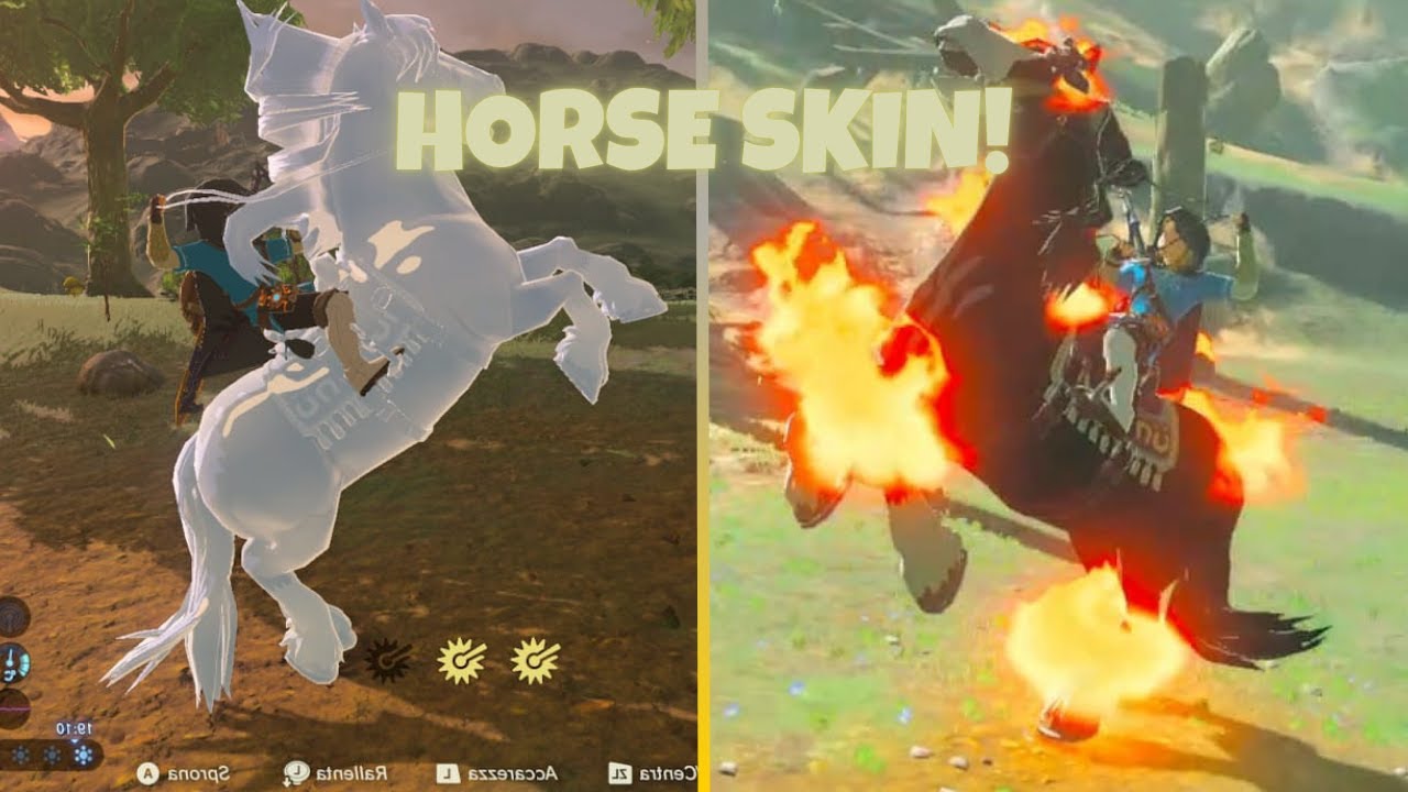 Zelda BOTW: How to Get an Ice and Fire Horse! - YouTube