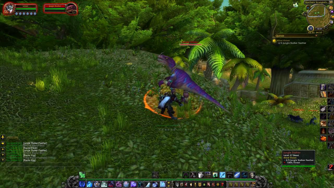 Mind Vision Quest ID 26772 Playthrough Stranglethorn - YouTube