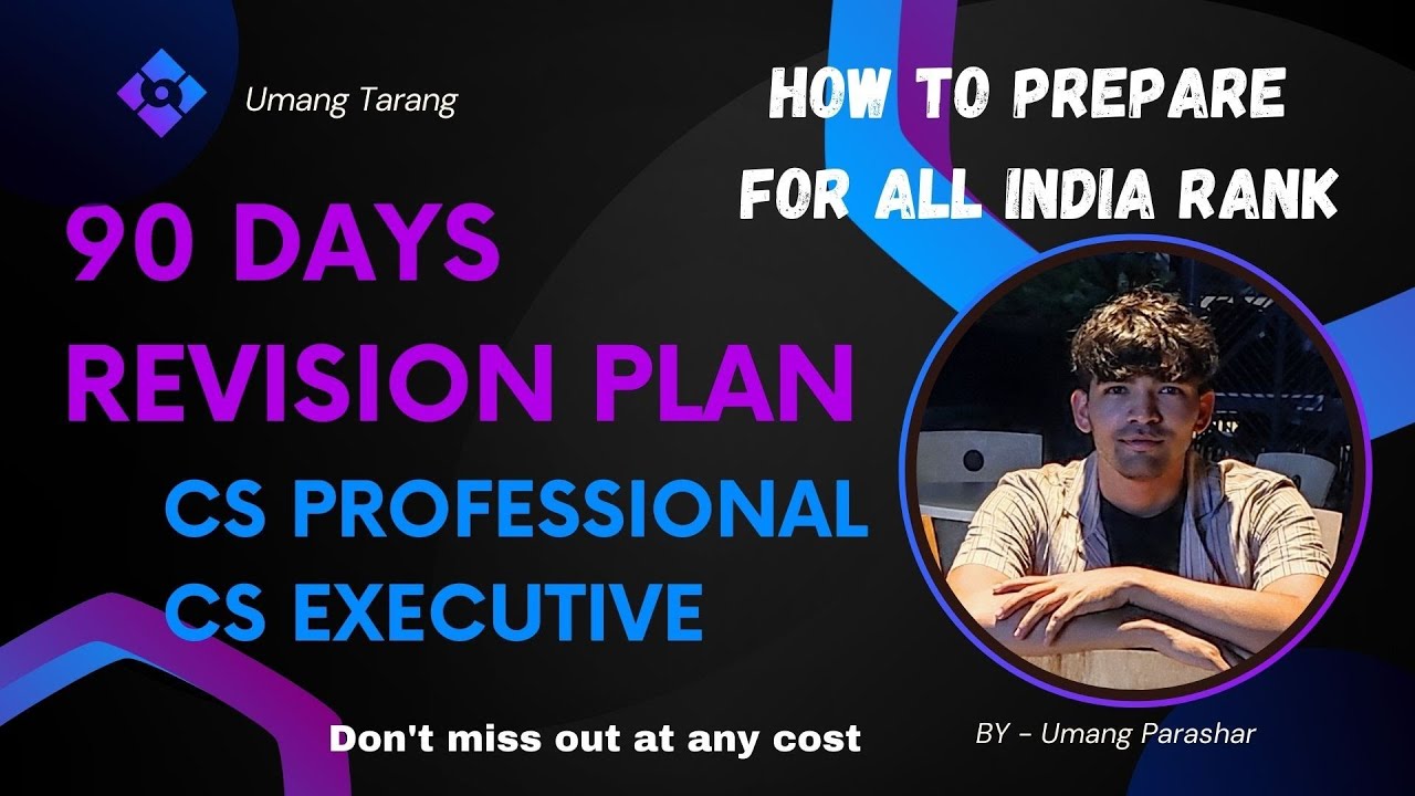 How to prepare for All India Rank in #cs😱 | How to plan 3 revisions in ...