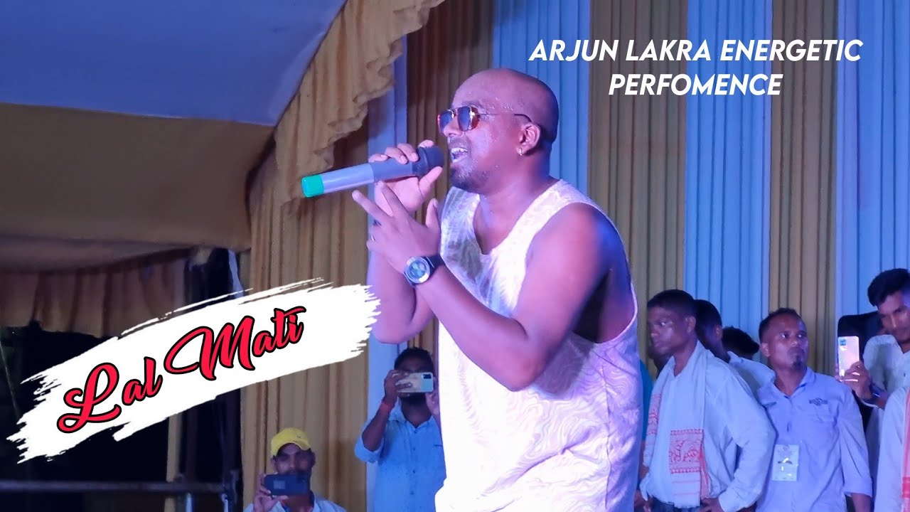 Lal Mati ll Arjun Lakra live stage program ll New Nagpuri Songs ll AB ...