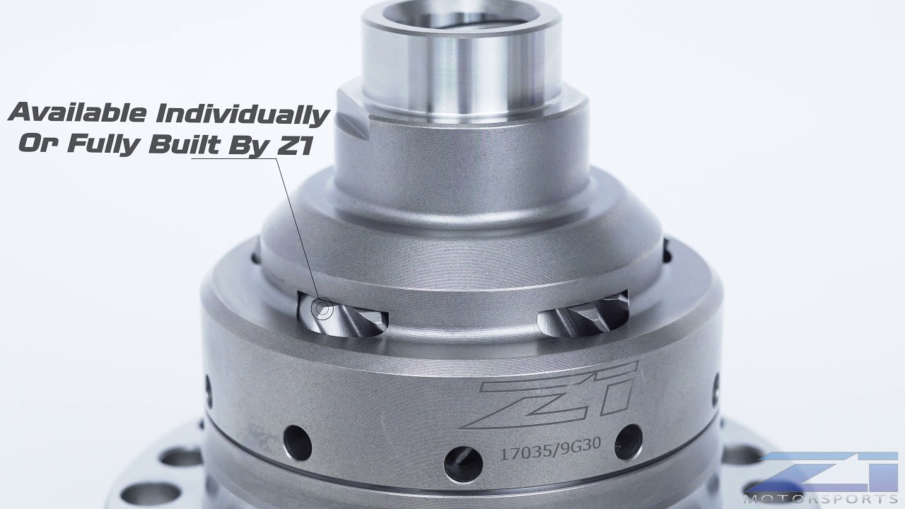 Z1 R200 StreetPro Limited Slip Differential - YouTube