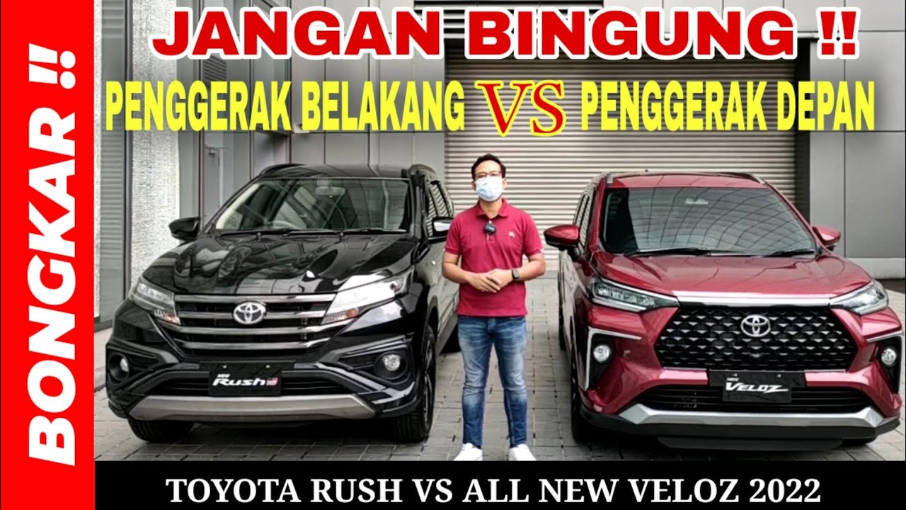 Bongkar !! Toyota New Rush GR SPORT VS All New Veloz 1.5 Q TSS 2022 ...